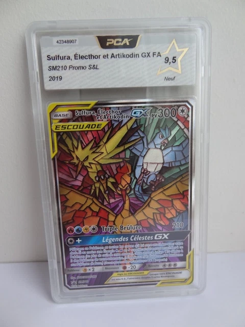 Carte Pokémon Sulfura Electhor Et Artikodin Gx Promo Sm210 Pca 9 5 Eur