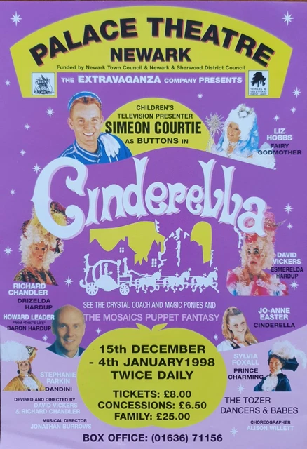 CINDERELLA FLYER SIMEON Courtie Howard Leader £3.00 - PicClick UK