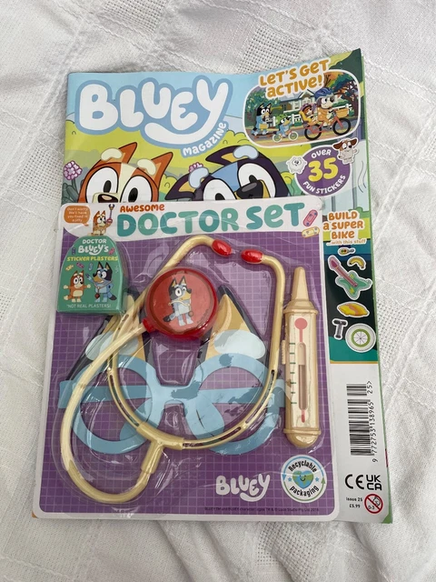 BLUEY CBEEBIES MAGAZINE with toy and stickers £3.00 - PicClick UK