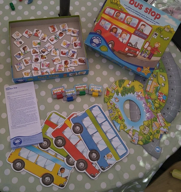 ORCHARD TOYS BUS Stop Educational Game for Children £6.99 - PicClick UK
