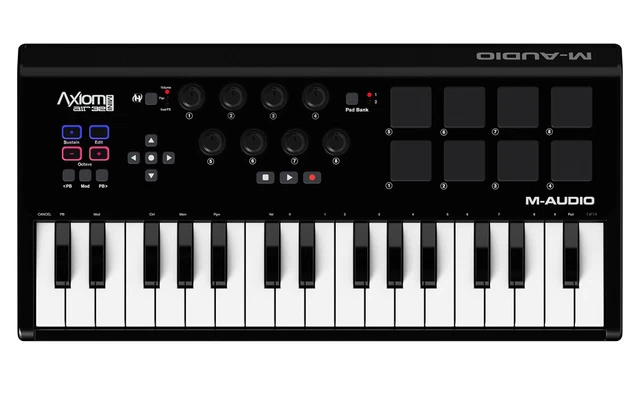 M-AUDIO AXIOM AIR Mini 32 USB Controller 32-key Keyboard with Pads $130 ...