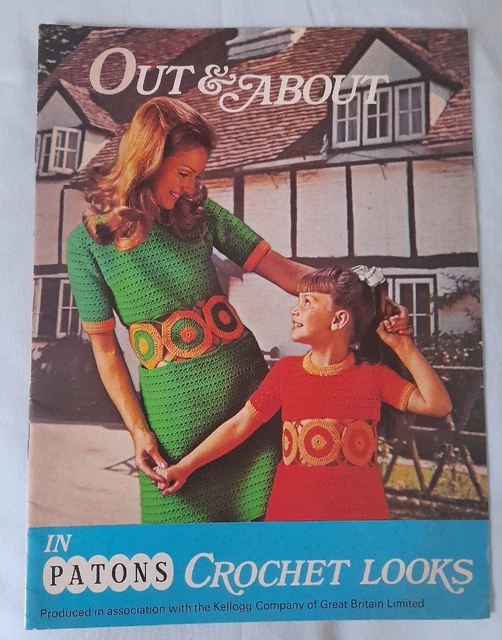 1970S PATONS VINTAGE Crochet Pattern Book. £4.00 - PicClick UK