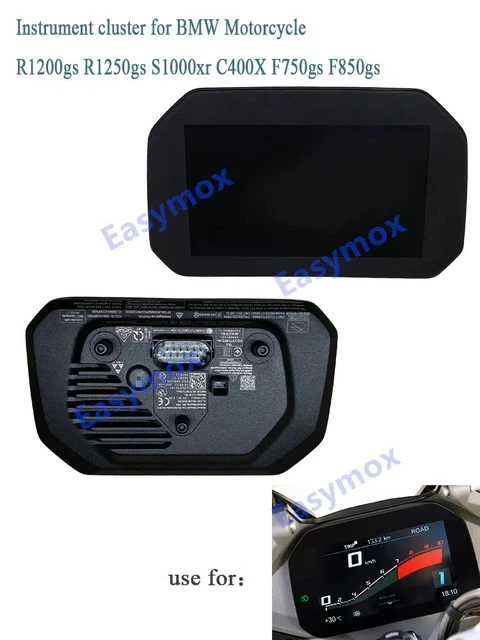BMW R1200GS R1250GS S1000RR F850 groupe d'instruments compteur de ...