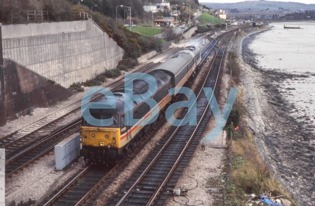 35MM RAILWAY SLIDE of Class 47 47523 @ Laira Junction Copyright to ...