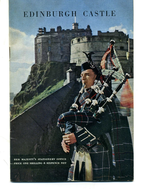 EDINBURGH CASTLE VINTAGE Booklet Guide 1960 EUR 6,91 - PicClick FR
