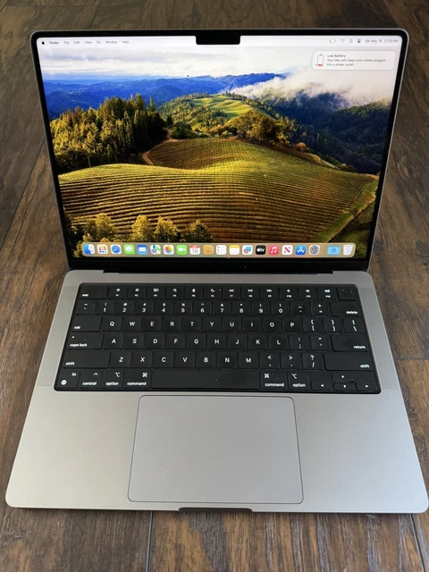 MACBOOK PRO 14”, 2021, 16GB, 512GB SSD, Gris espacial, M1 Pro con CPU ...