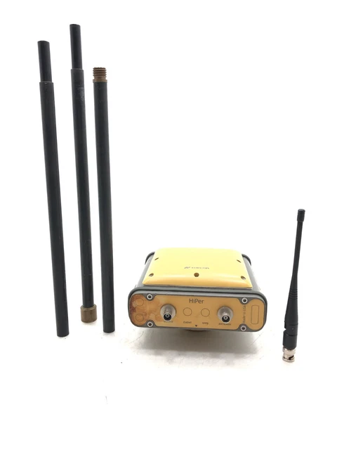 TOPCON HIPER RTK GPS GLONASS Rover 450-470 MHz Receiver + Antenna and ...