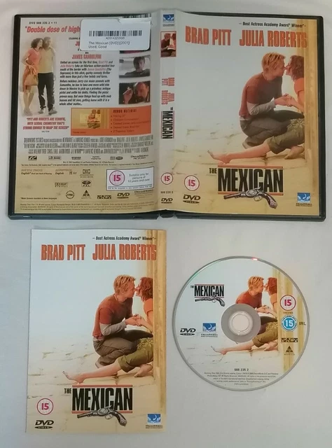 DVD - THE Mexican DVD Brad Pitt Julia Roberts PAL UK R2 Cert 15 $4.35 ...