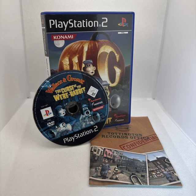 WALLACE AND GROMIT Curse of the Were-Rabbit - PS2 Game - PAL UK ...