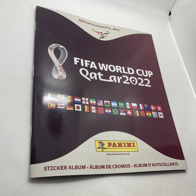 PANINI FIFA WORLD Cup Qatar 2022 Official Sticker Album Soft Cover 4 Stickers EUR 5,33 - PicClick DE