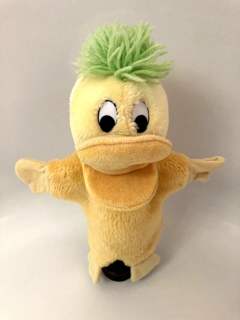 ED / EDD The Duck Squeaking Hand Glove Puppet Soft Toy BBC TV - Golden ...