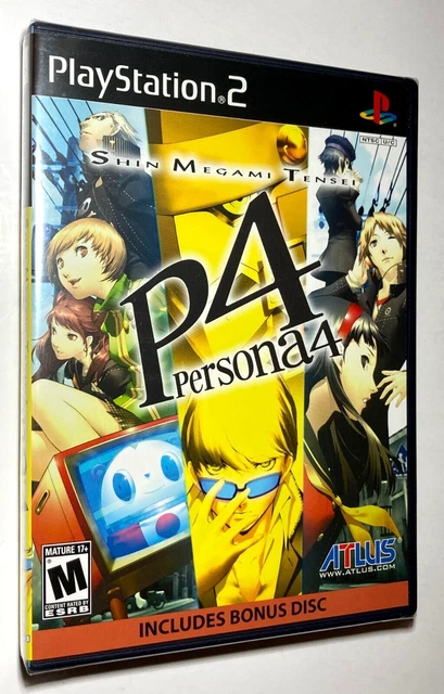 SHIN MEGAMI TENSEI: Persona 4, PlayStation 2 (PS2), 2008, New & Factory ...