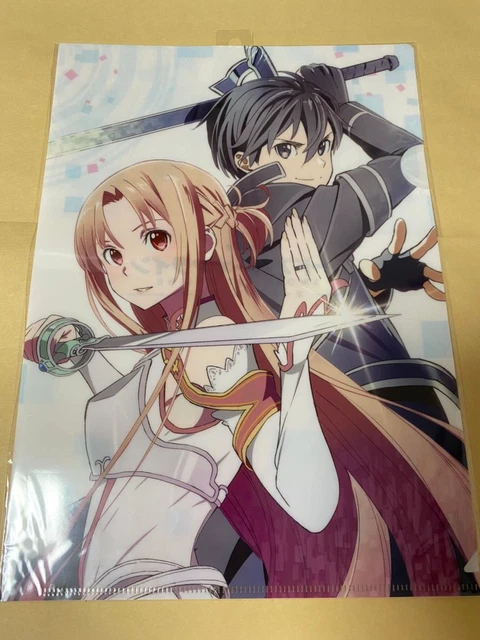 SWORD ART ONLINE Clear file Asuna Kirito Kyomafu EUR 37,06 - PicClick FR