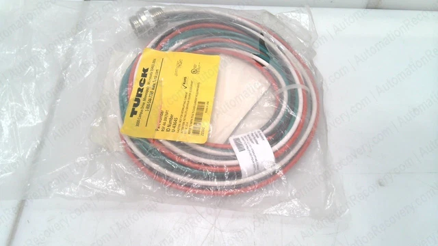 TURCK RSF 44-3M/NPT, Powerfast Single-Ended Receptacle, U-43645, New ...