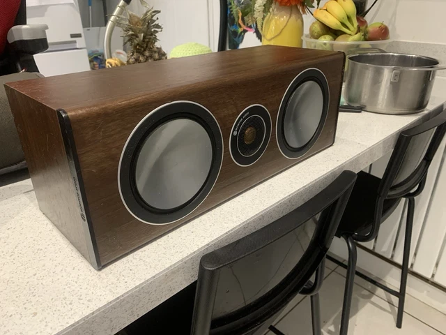MONITOR AUDIO BRONZE Centre Speaker Walnut, Fully Working £104.68 ...