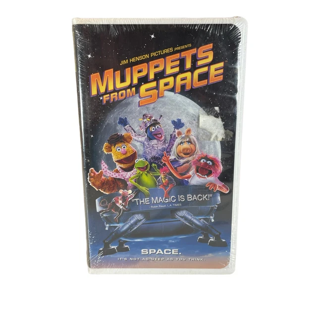 MUPPETS FROM SPACE VHS 1999 Children's Classic Jim Henson Puppet Movie ...