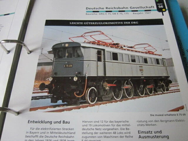 LOKAUFRISS DRG 56 E75 DB E 75 Güterzugslok 1927 EUR 4,68 - PicClick DE