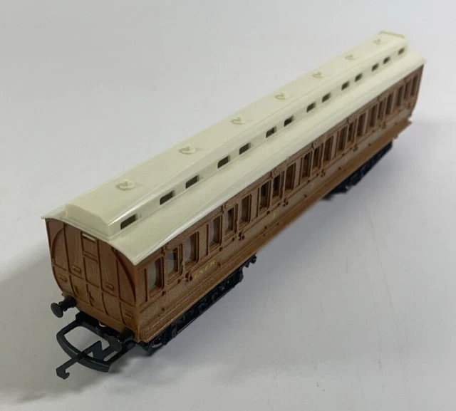 TRIANG HORNBY R332 LNER BROWN CLERESTORY 1st Class Coach 61456 unboxed ...