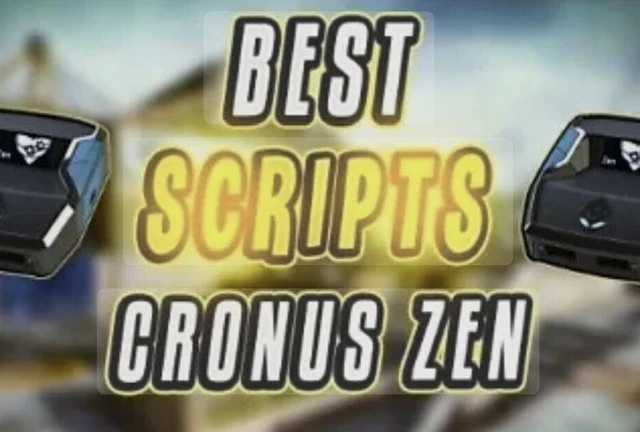 CRONUS ZEN SCRIPTS - COD, WARZONE, EA FC25, FORTNITE, APEX und viel ...