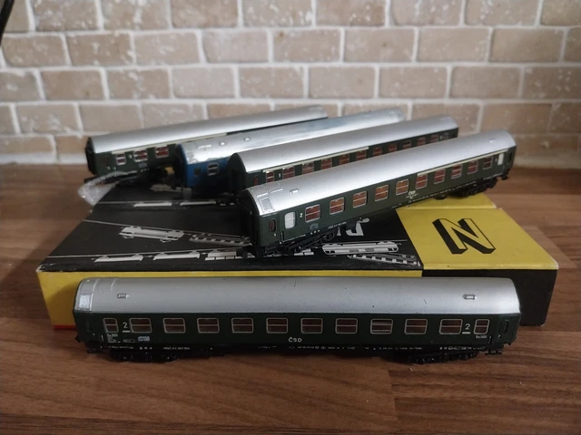 N GAUGE PIKO CSD Passanger Coaches £6.16 - PicClick UK