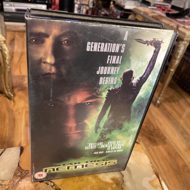 STAR TREK NEMESIS Vhs Ex Rental Paramount Video £12.50 - PicClick UK
