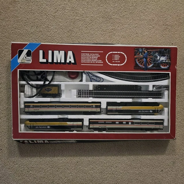 RARE VINTAGE H0 Lima Train Set Inter City 125 £2.20 - PicClick UK