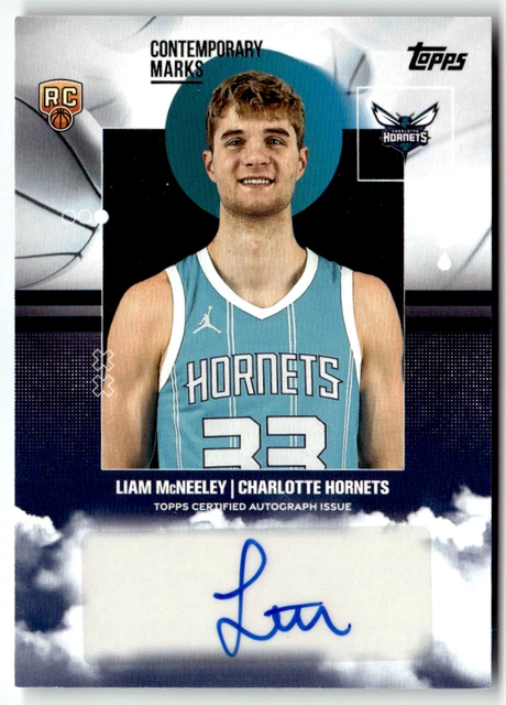 TOPPS NBA FLAGSHIP 2025 N° CM-LM Liam McNeeley Rentrée Auto EUR 14,51 ...