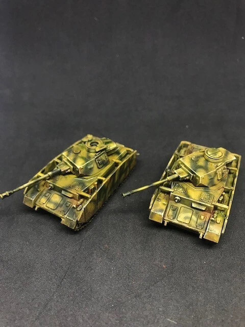 2X PANZER IV Platoon Painted Flame of War FOW Germany 15mm $71.53 ...