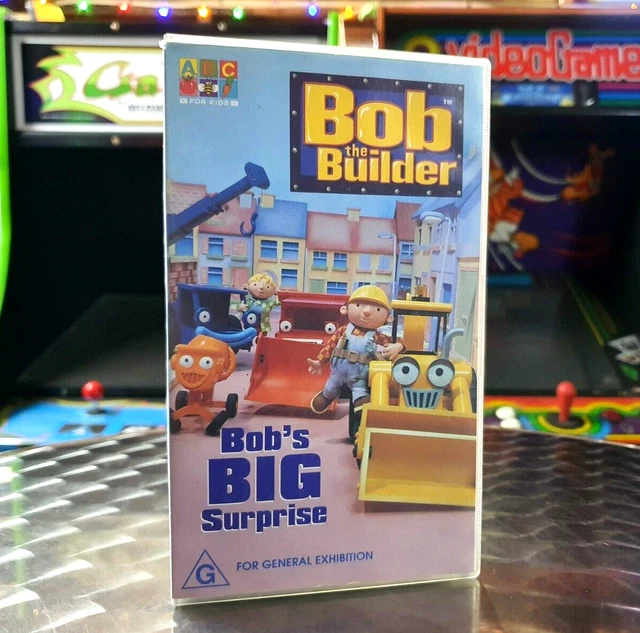 BOB THE BUILDER: Bob's Big Surprise - Vintage ABC For Kids VHS Video ...