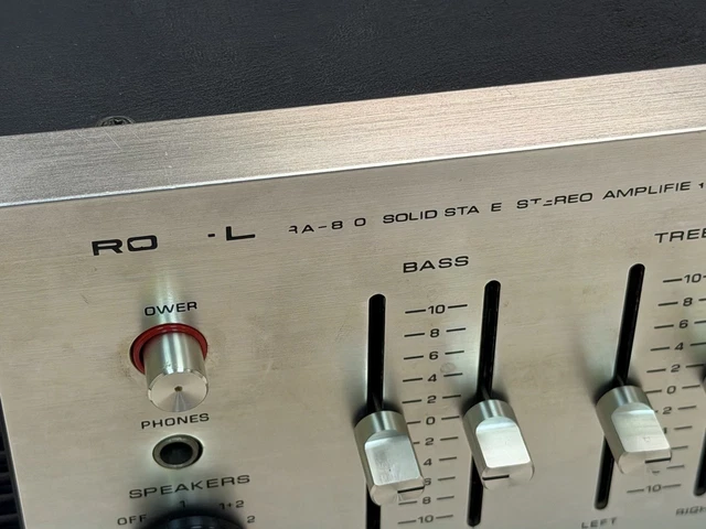 AMPLI VINTAGE ROTEL RA-810 Stereo 1974 EUR 180,00 - PicClick FR