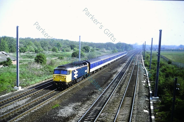 ORIGINAL 35MM RAILWAY Slide Diesel Electric Locomotive class 47 (42E) £ ...