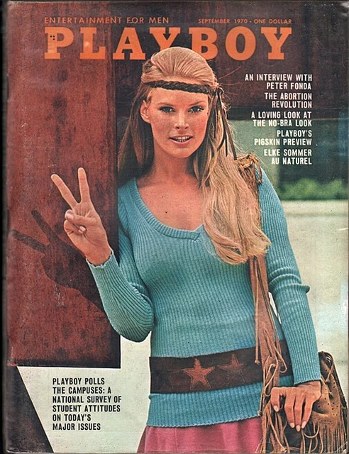 PLAYBOY SEP 1970: playmate Debbie Ellison; interview Peter Fonda; NM ...