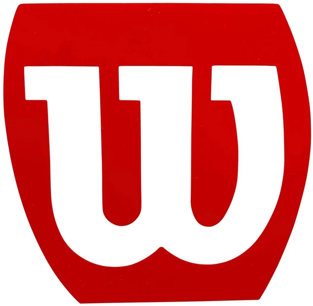 WILSON BADMINTON RACKET String Logo Stencil Card - Durable Plastic ...