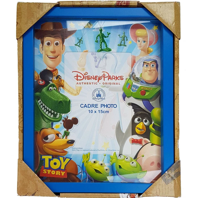 DISNEY PARKS DISNEYLAND Paris Toy Story Photo Picture Frame Woody Buzz ...