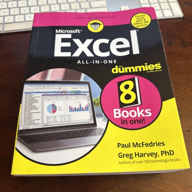 EXCEL ALL-IN-ONE FOR Dummies by Paul McFedries and Greg Harvey 2021 ...
