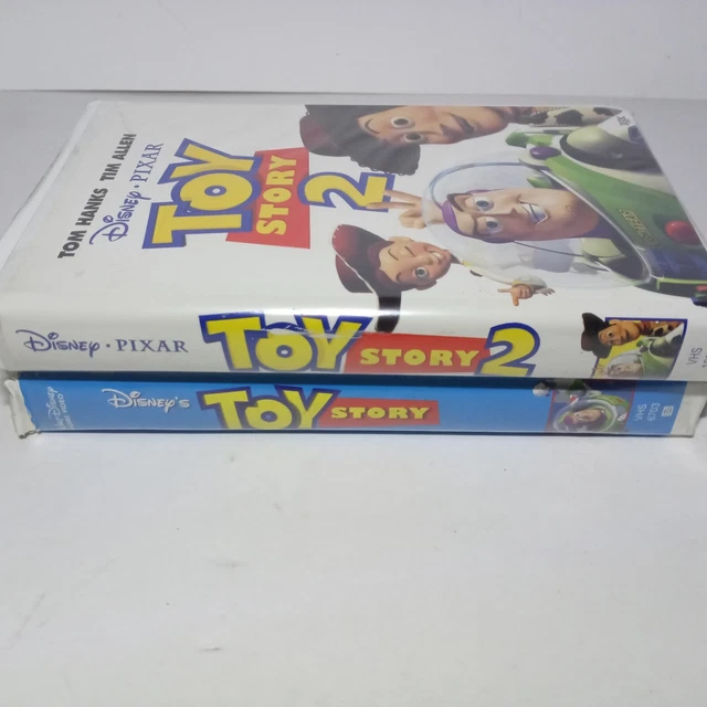 TOY STORY (VHS, 1996) A Walt Disney Pixar Collectible & Toy Story 2 EUR ...