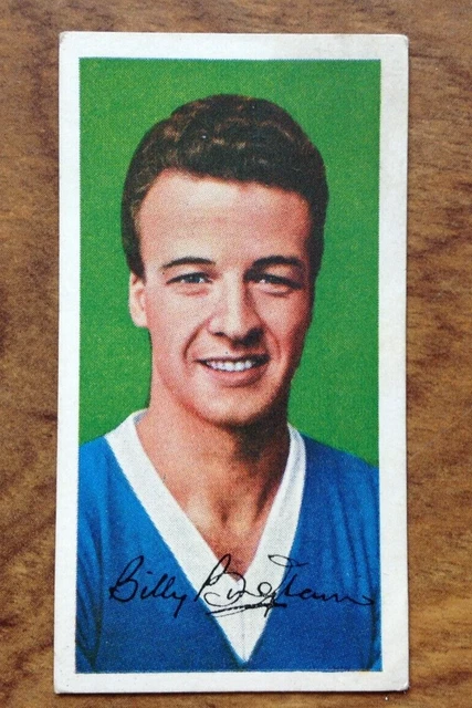 FAMOUS FOOTBALLERS (SERIES A10) Barratt & Co -No 14 Billy Bingham ...