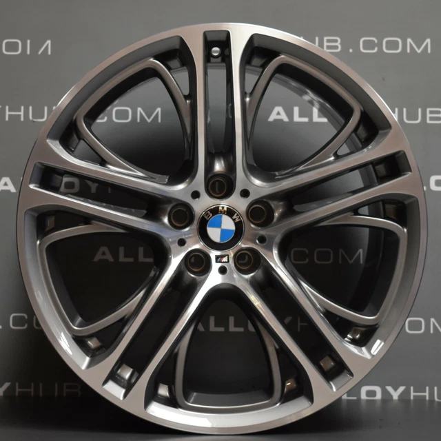 GENUINE BMW X5M E70 21" Inch Style 310M Grey/Diamond Cut Alloy Wheels ...