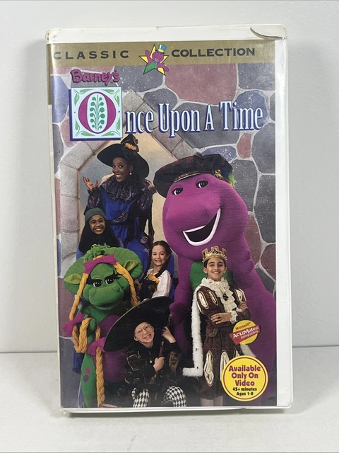 Barney Once Upon A Time Vhs 1996 9 99 Picclick Ca