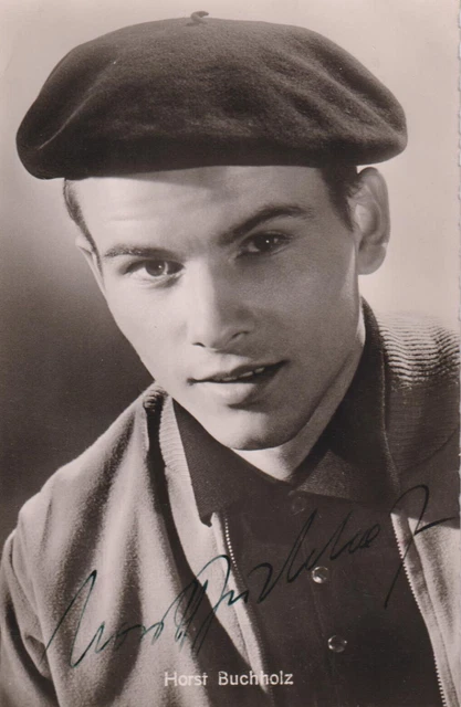 Horst Buchholz Original Autogramm Signierte Kolibri Postkarte 50er