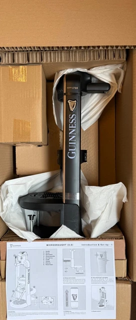 GUINNESS MICRODRAUGHT 2.0 Edition Bar Beertender Guinness QR Serial ...