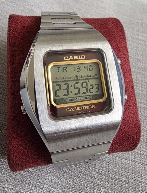 VINTAGE CASIO CASIOTRON TRN 02 1995 £229.00 - PicClick UK