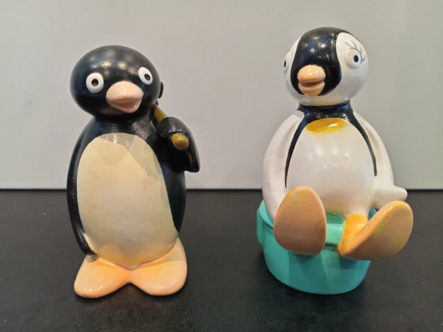 PINGU AND PINGA Figures by BBC Enterprises £16.32 - PicClick UK