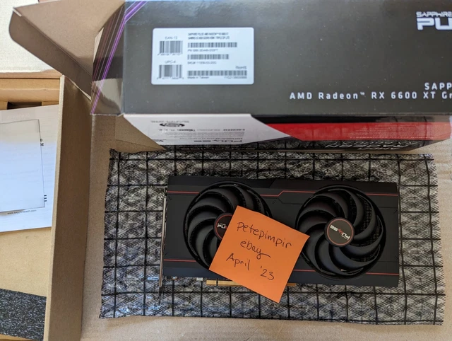 SAPPHIRE PULSE AMD Radeon RX 6600 XT GDDR6 8GB Graphics Card. EUR 160 ...