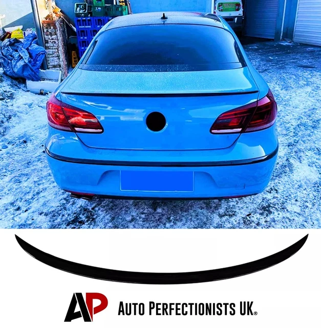 VW PASSAT CC Rear Gloss Black Boot Spoiler Lip Wing Body Kit 2013-2018 ...