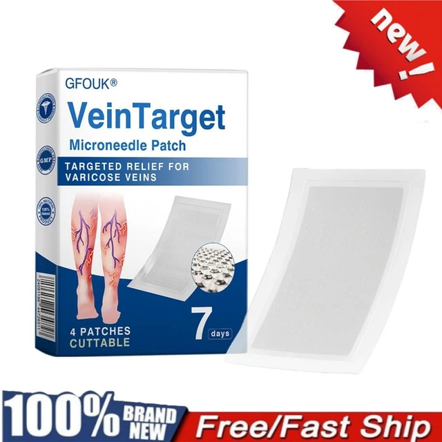 2026 VEIN TARGET Microneedle Patch Natural Ingredients Leg Care Patch ...