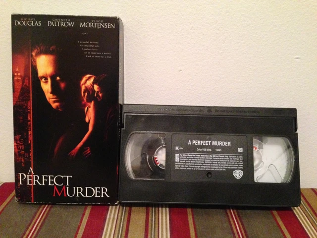 A PERFECT MURDER (VHS, 1998) Tape & sleeve $2.87 - PicClick CA