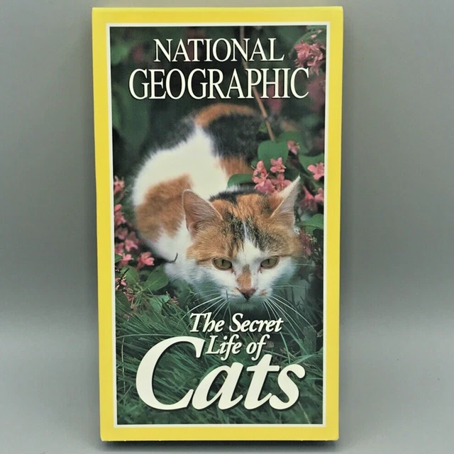 NATIONAL GEOGRAPHIC &THE Secret Life of Cats" VHS A look at our feline ...