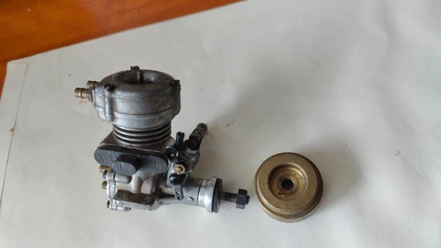 VINTAGE OS MAX 10 Marine RC Nitro Engine, Boat Engine, Glow Engine Ship ...