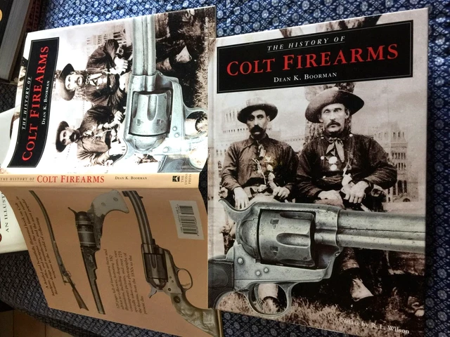 THE HISTORY OF Colt Firearms By Dean K Boorman HB/DJ - 132 Pages £31.11 - PicClick UK